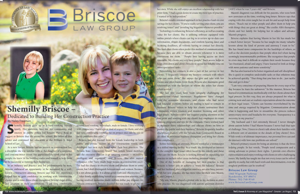 Shemilly Briscoe: Attorney At Law Magazine's Solo Practitioner of the ...